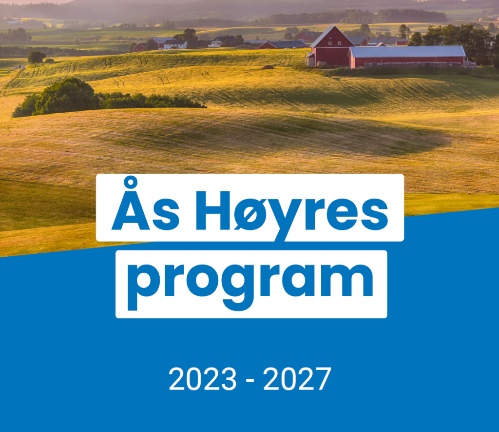 Ås Høyres program 2023-2027 - Ås Høyre