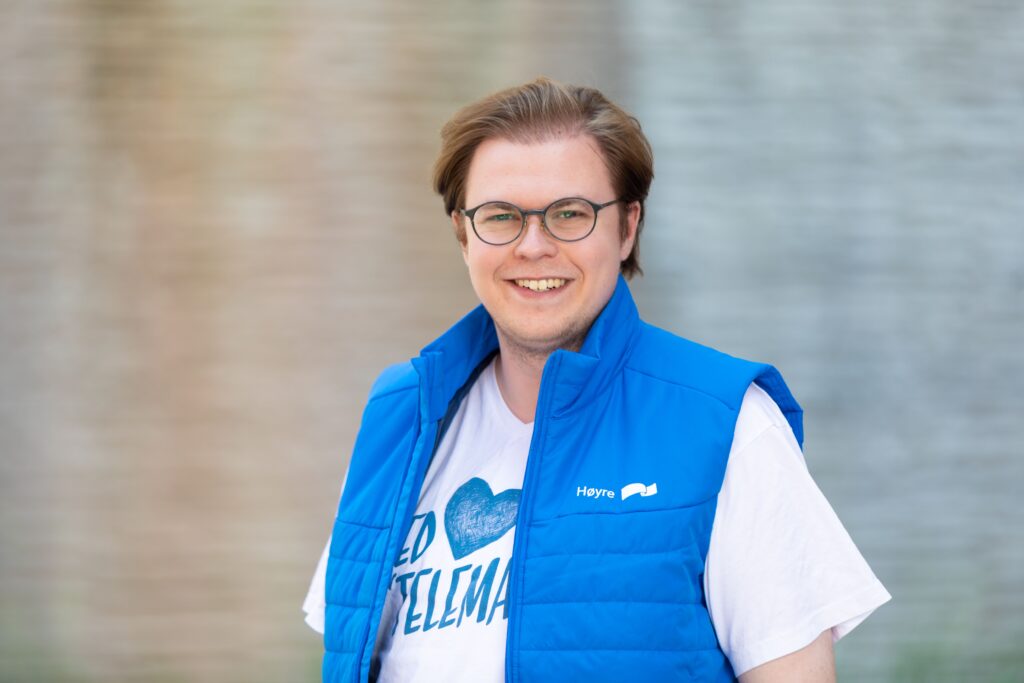 Bli bedre kjent med stortingskandidat Daniel Larsen - Telemark Høyre