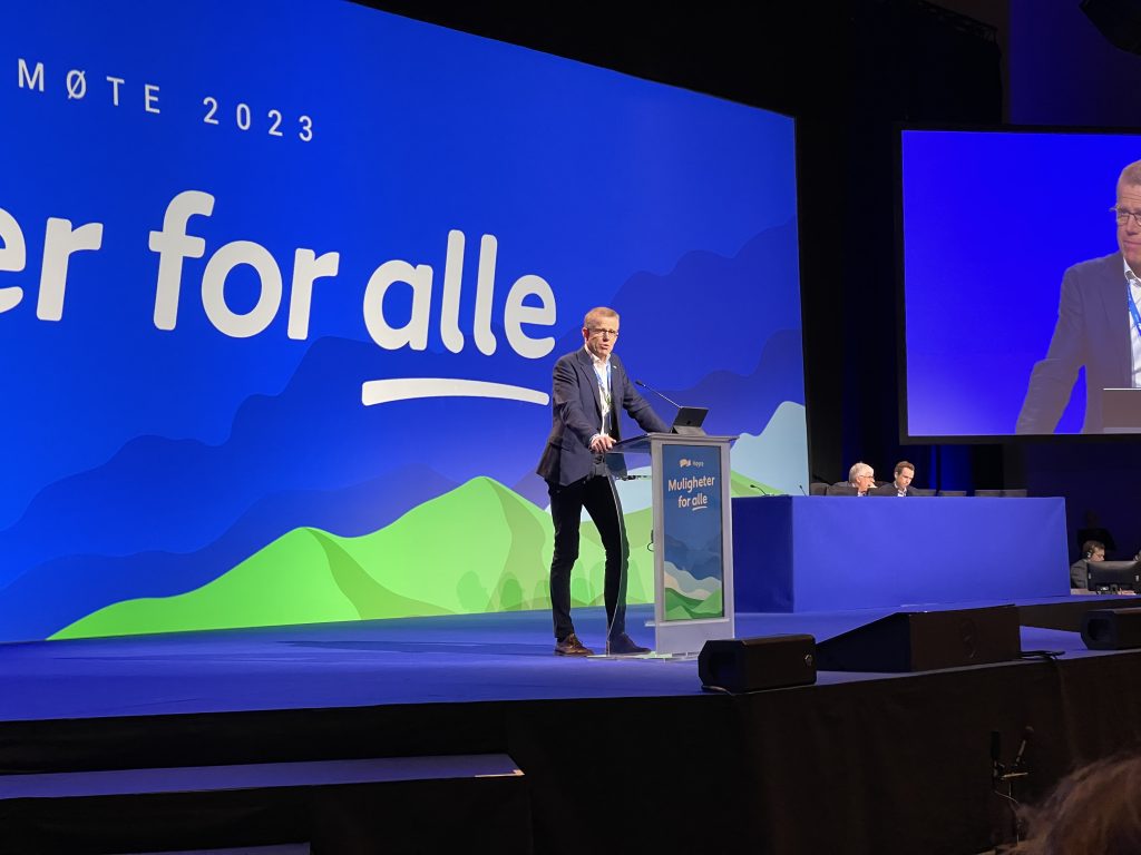 Landsmøtetale: Bernt Mushom - Agder Høyre